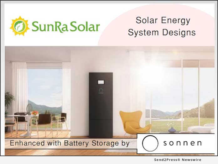 SunRa Solar Partners with sonnen to Add Energy Storage Amplifying Solar ...