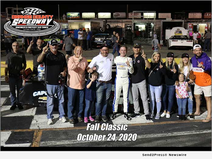Orange County Speedway NC: Teenage sensation William Cox wins Fall ...