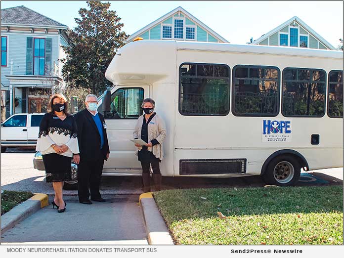 Moody Neurorehabilitation Institute at Galveston donates a transport ...
