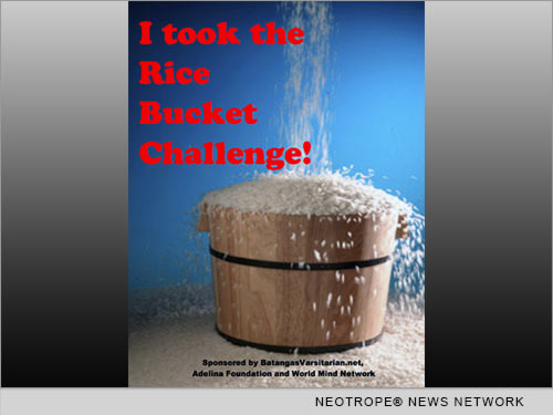 'Rice Bucket Challenge' for Global Food Awareness Launched by ...