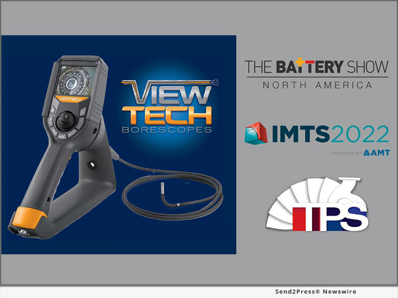 ViewTech Borescopes Exhibiting at The Battery Show 2022, IMTS, and ...