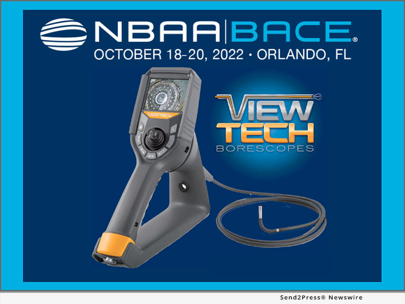 ViewTech Borescopes to Exhibit for Ninth Time at 2022 NBAA BACE with ...