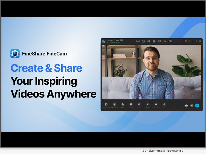 FineShare FineCam Breaks New AI Ground as First AI-Powered Virtual Camera to Bring Text-To-Image ...
