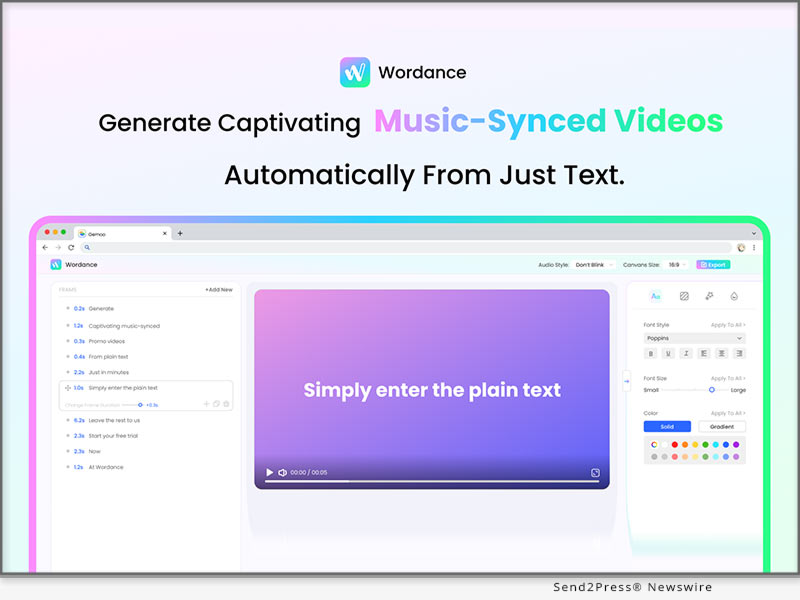 Transform Plain Text into Engaging Music-Synced Videos and GIFs in ...