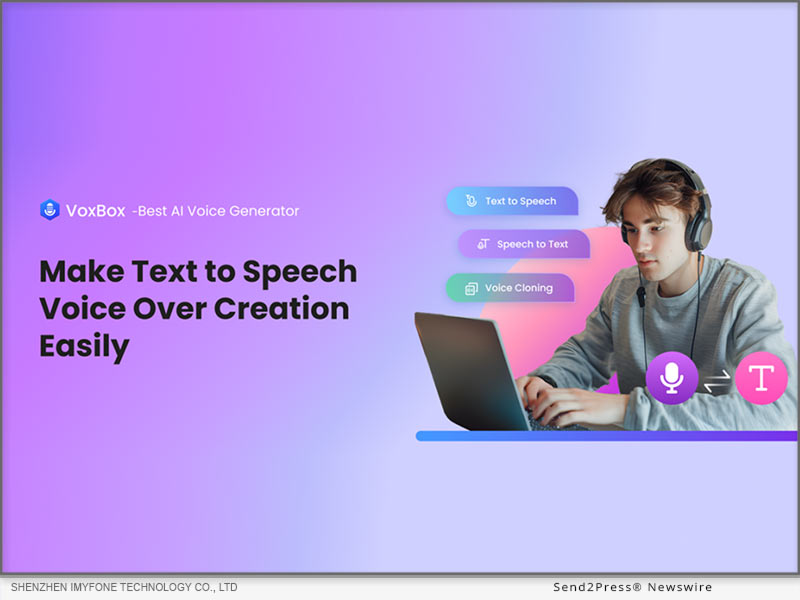 iMyFone VoxBox TTS AI Voice Generator Launches Video Dubbing Feature ...