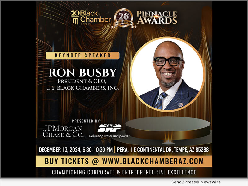 Black Chamber of Arizona Celebrates 26th Anniversary Gala - Ron Busby ...