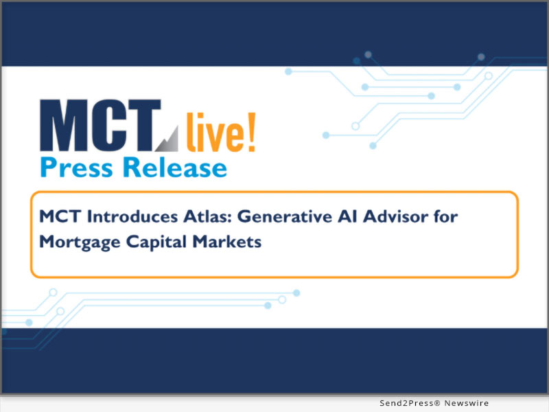 Mortgage Capital Trading (MCT) Introduces Atlas: Generative AI Advisor ...