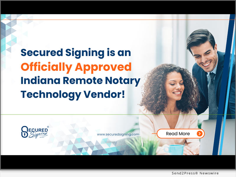 Secured Signing Officially Approved as Registered Remote Notary ...