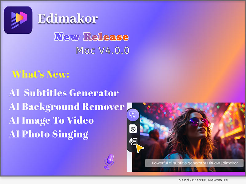 Updated HitPaw Edimakor Mac V4.0 offers AI Bilingual Subtitles and Background Remover ...