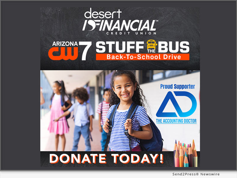 Stuff the Bus 2025 Arizona: The Accounting Doctor Joins CW7 Arizona and ...