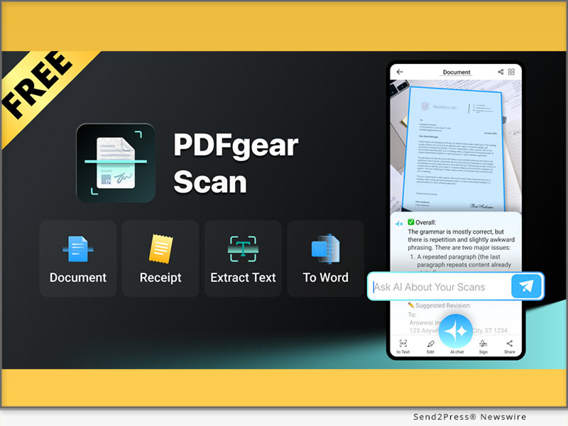 Finally, a Completely Free AI Scanner App for All: New PDFgear Scan ...