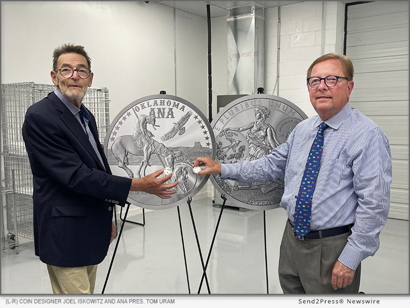 Ohio-based Osborne Mint Hosts Striking Ceremony for 2025 ANA Show Eagle ...
